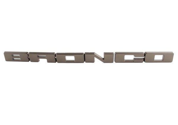 Ford Racing 2021+ Bronco Grille Lettering Overlay Kit - Bronze – Titan ...